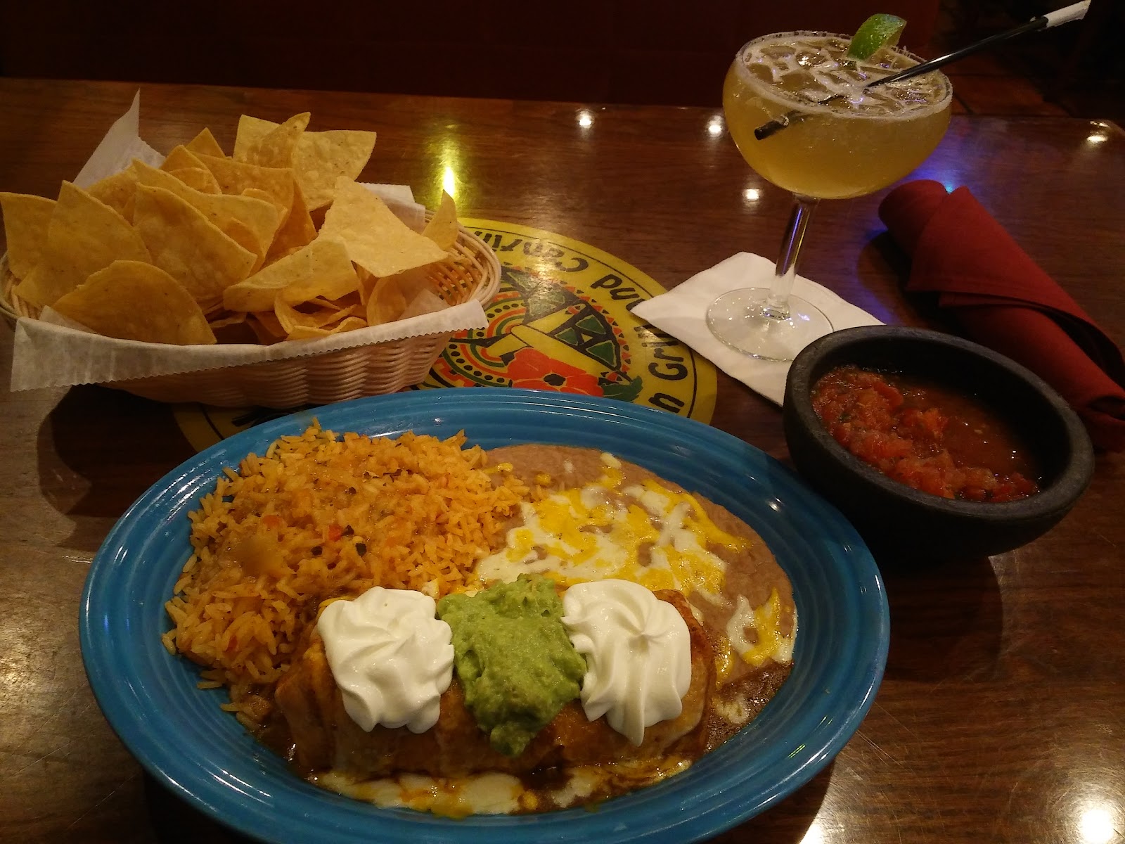 Ole' Ole' Mexican Grill and Cantina – Making margaritas and serving ...